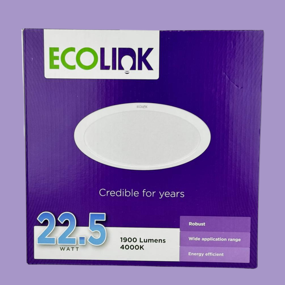 Ecolink EDL190 LED18 D200 22.5 Watt sıvaaltı slim downlight ...